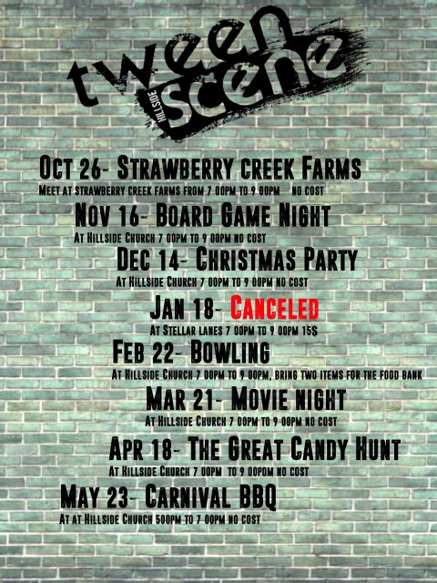 Tween | Hillside Church